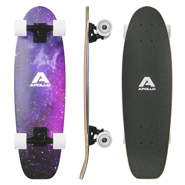 Apollo Cruiser Skateboards - Midi Cruiser Longboard - Surf Carver ...