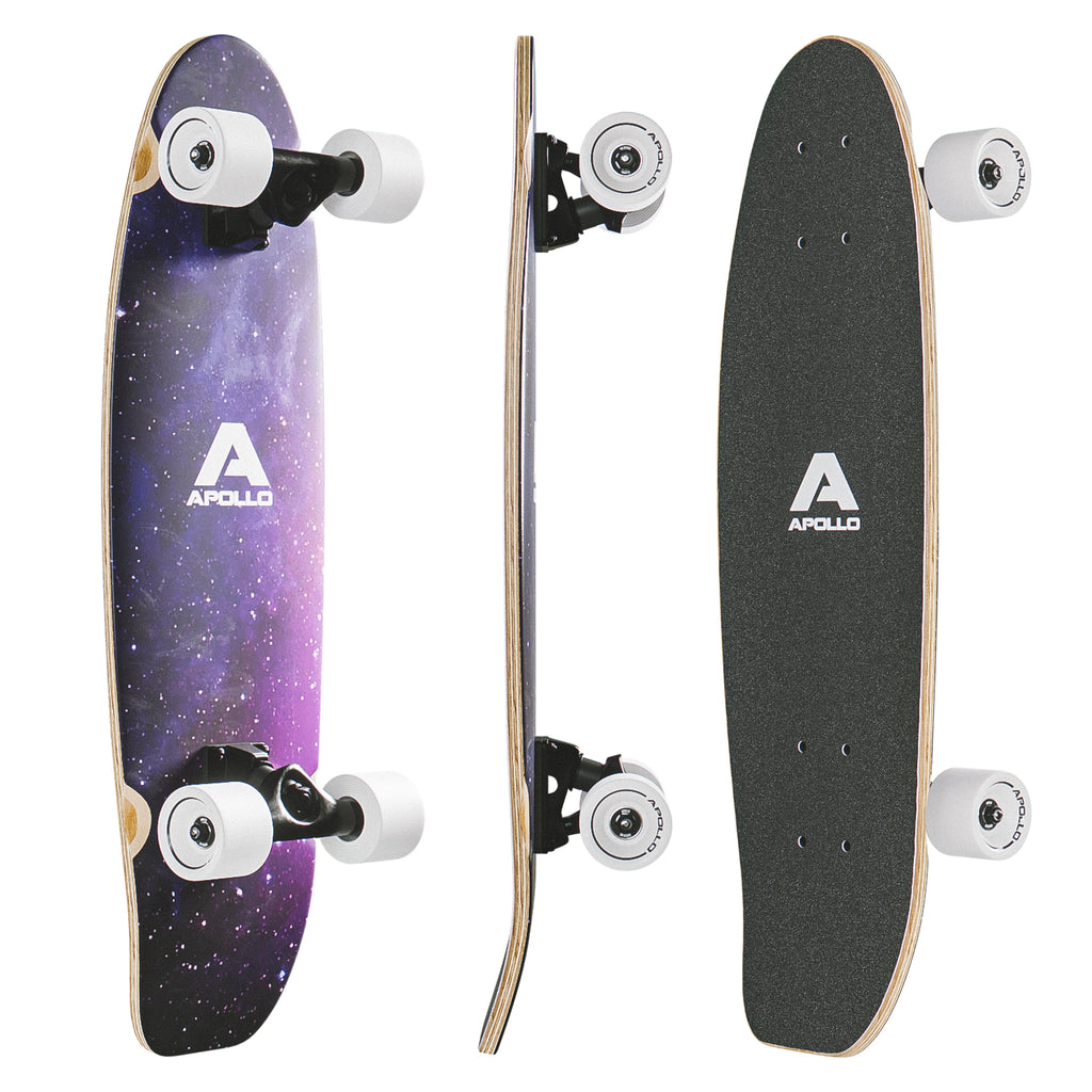 Apollo Cruiser Skateboards - Midi Cruiser Longboard - Surf Carver ...