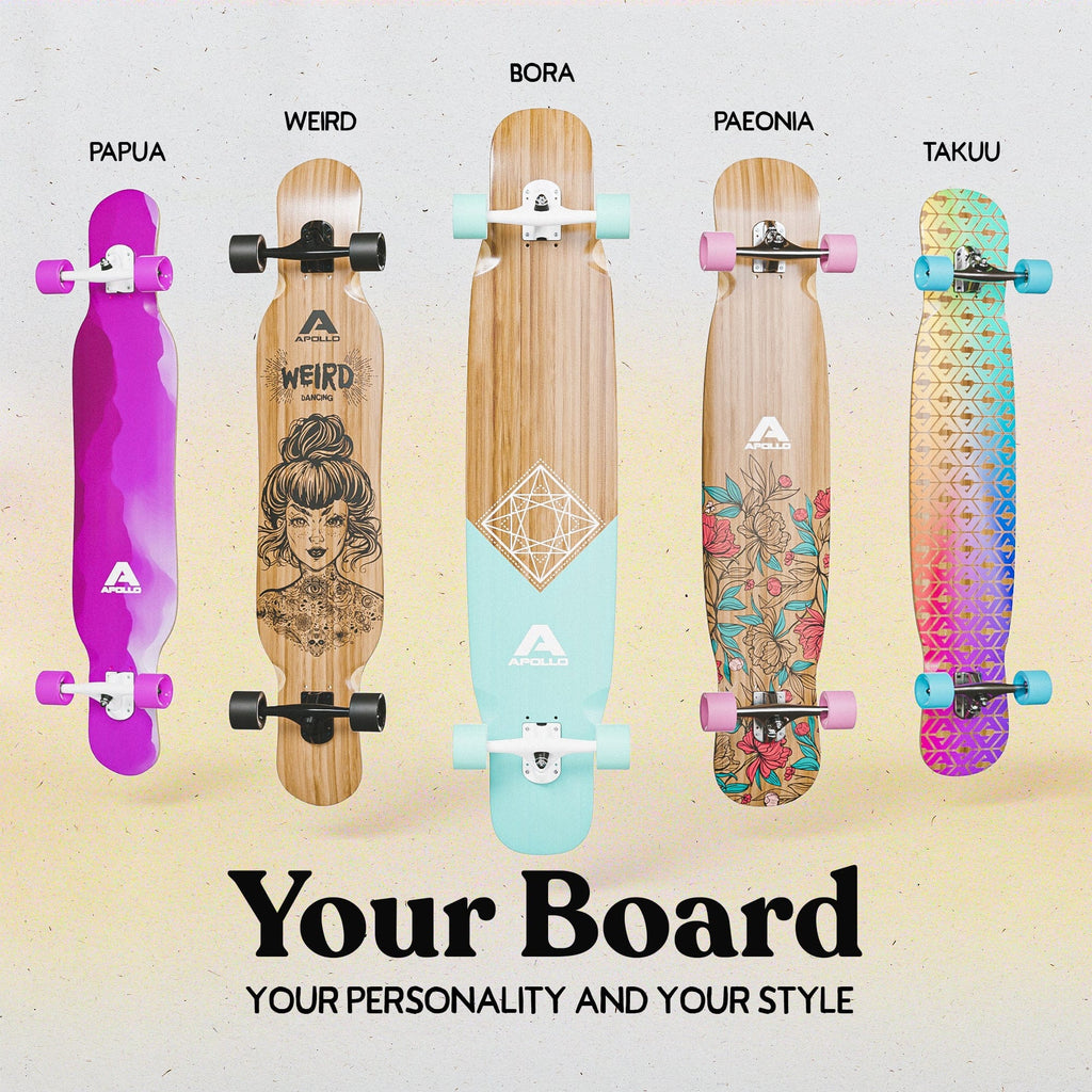 Apollo Dance Longboard Skateboard - 46 inch Dance Board Longboards ...
