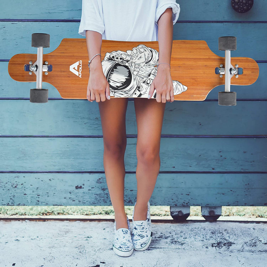 APOLLO Longboard Skateboard - Premium Long Boards for Adults, Teens and ...