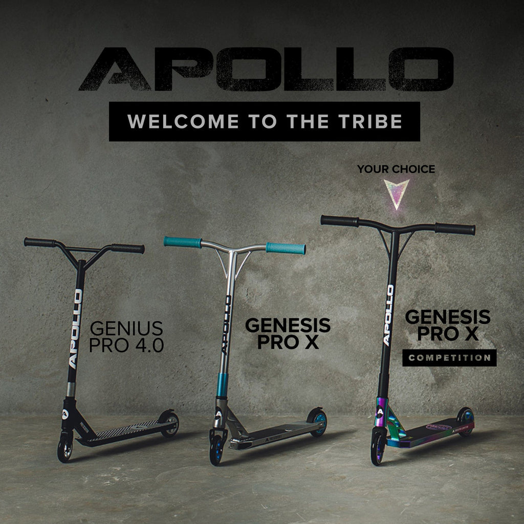 APOLLO Genesis X Pro Scooters - High End Stunt Scooter - Complete Trick ...