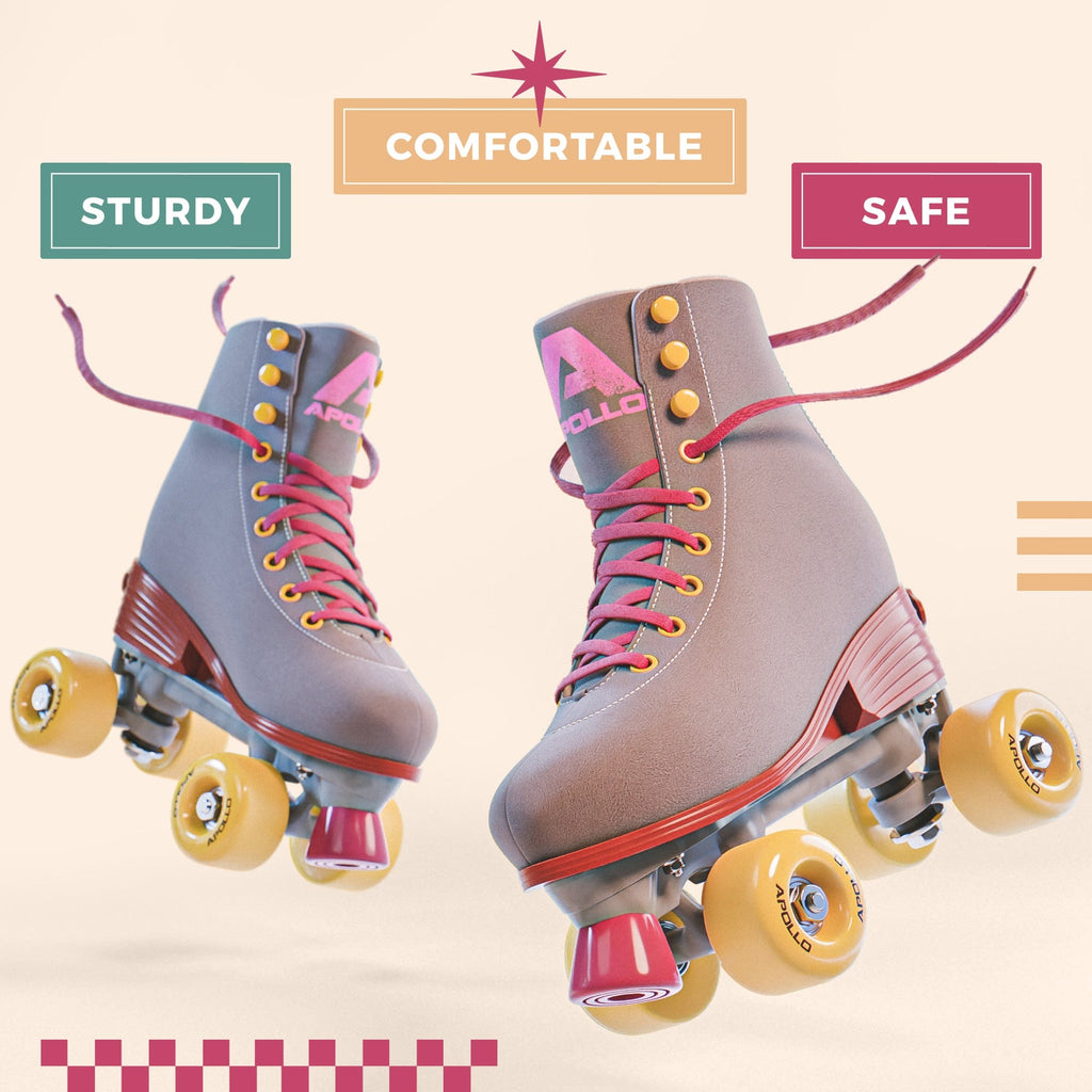 APOLLO Roller Skates Women & Girls - Nightfever – Apollo Pro Sports